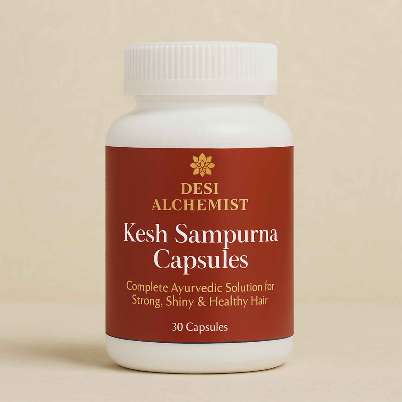 Kesh Sampurna Capsules - Ayurvedic Hair Growth – DesiAlchemist