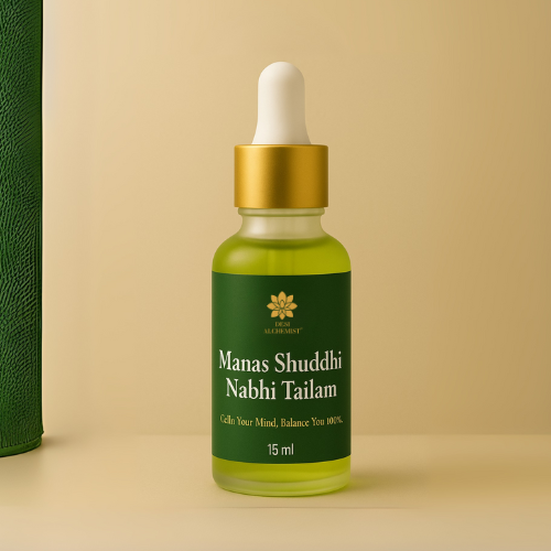 Manas Shuddhi Nabhi Tailam - Ayurvedic Navel Oil – DesiAlchemist